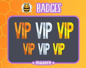 VIP Badges [set 2] — Bronze - Silver - Gold — Stream - Youtube ...
