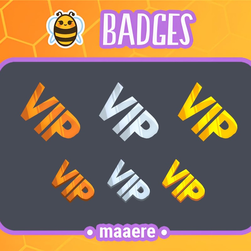 Twitch Vip Badge - Etsy
