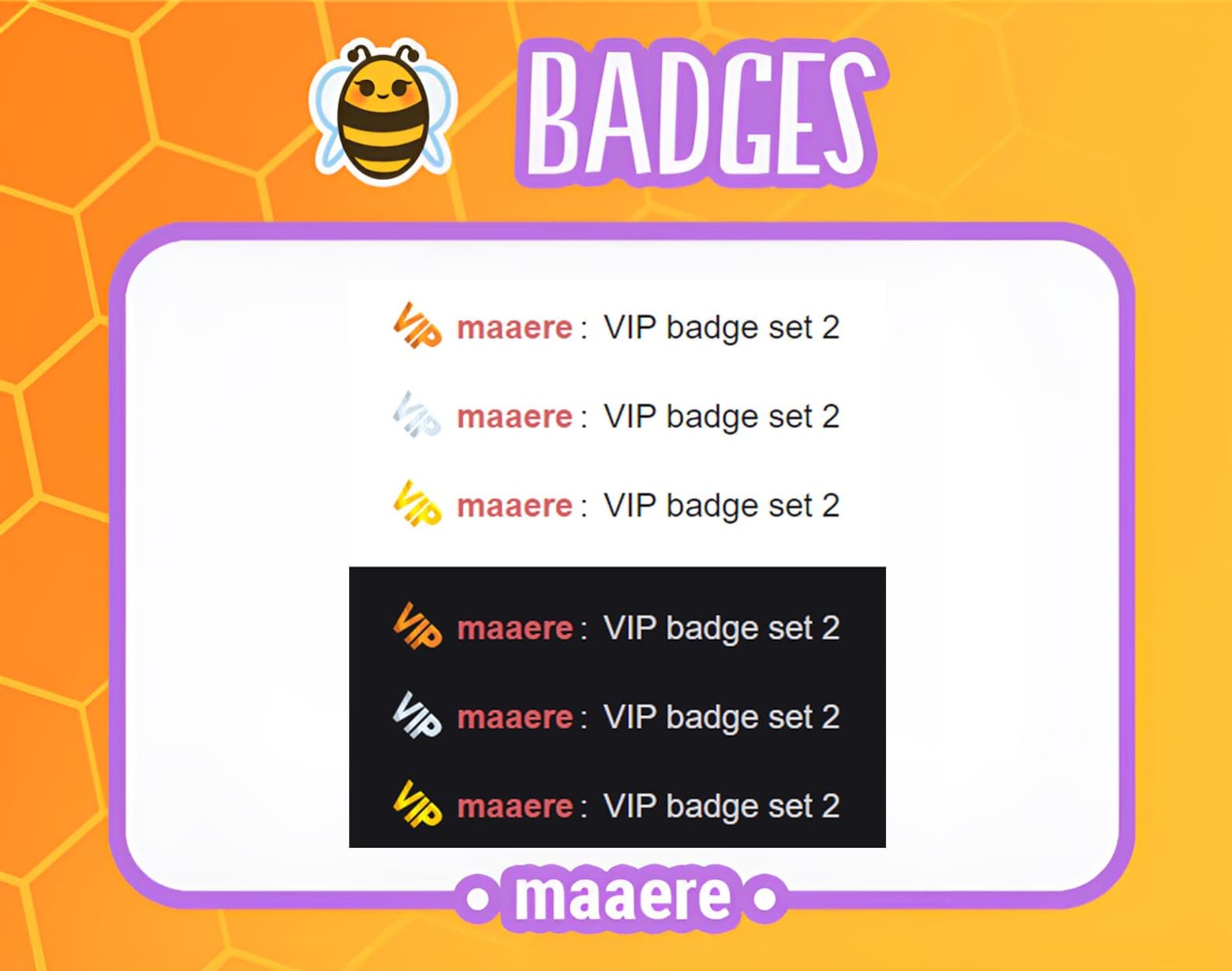 VIP Badges [set 2] — Bronze - Silver - Gold — Stream - Youtube ...