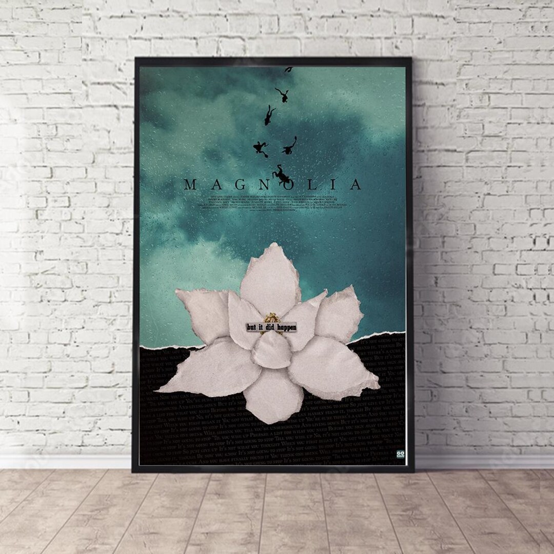 Magnolia Movie Poster, Wall Decor, Room Decor, Canvas Movie Print ...