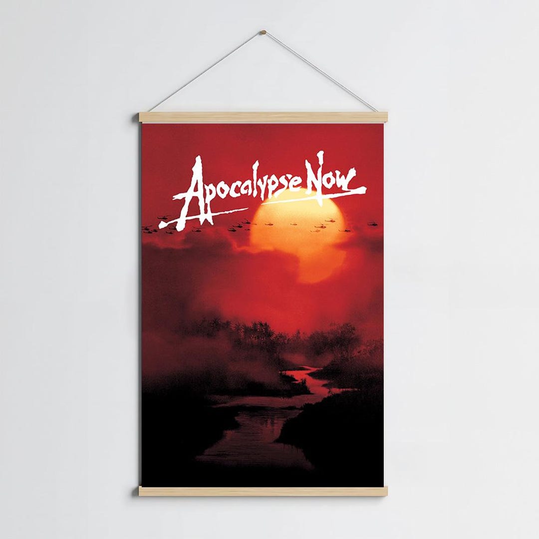 Apocalypse Now Movie Poster, Wooden Hanger Frame Poster, Wall Decor ...