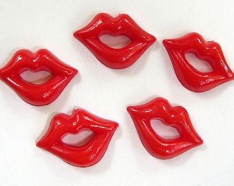 Plastic lips | Etsy