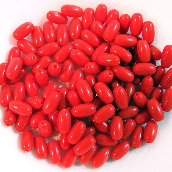 Oval Plastic Beads - Etsy