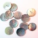 Abalone Two Hole Round Shell Buttons 3 Sizes - Etsy
