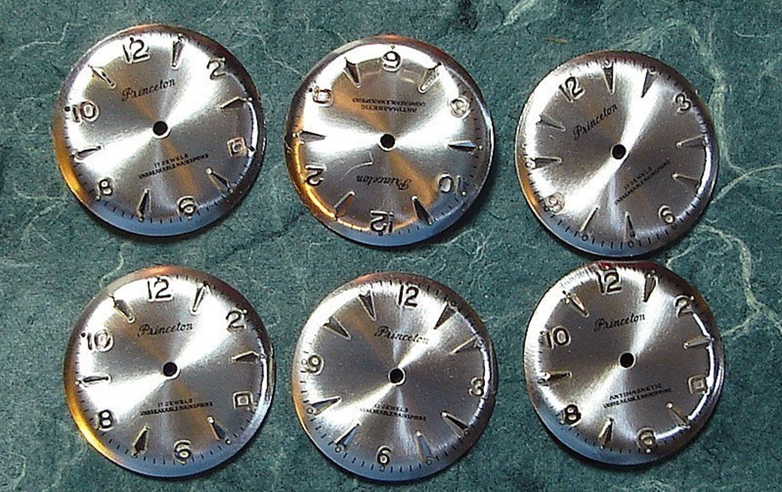 6 Silver Watch Faces 29mm Round - Etsy