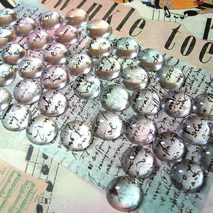 40 Round Lucite Magnifying Domes 12 Mm - Etsy