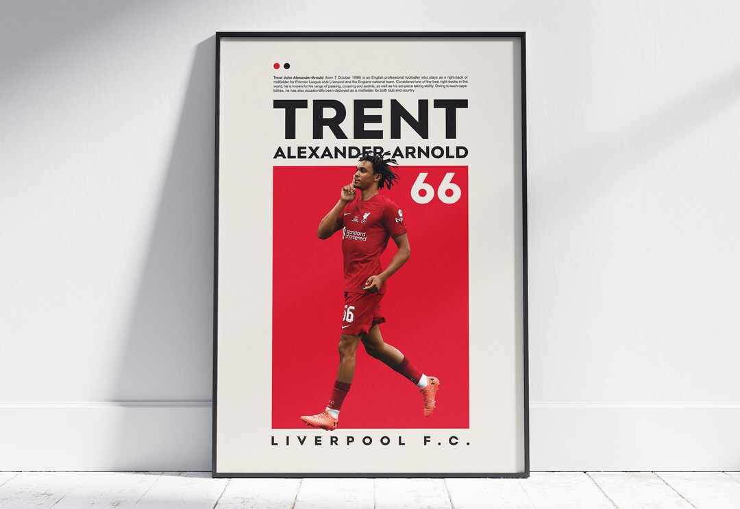 Trent Alexander-arnold Poster, Liverpool Poster, Trent Alexander-arnold ...