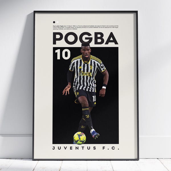 Paul Pogba - Etsy
