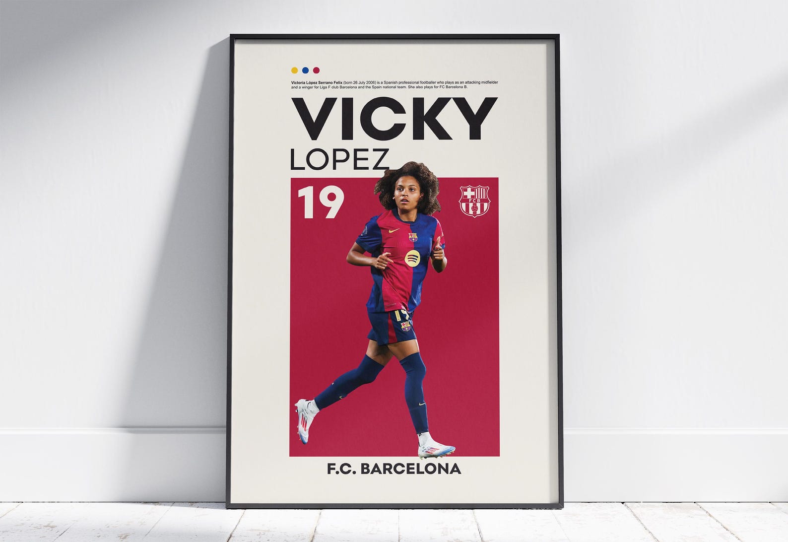 Vicky Lopez Poster, Barcelona Poster, Vicky Lopez Print Art, Gift ...