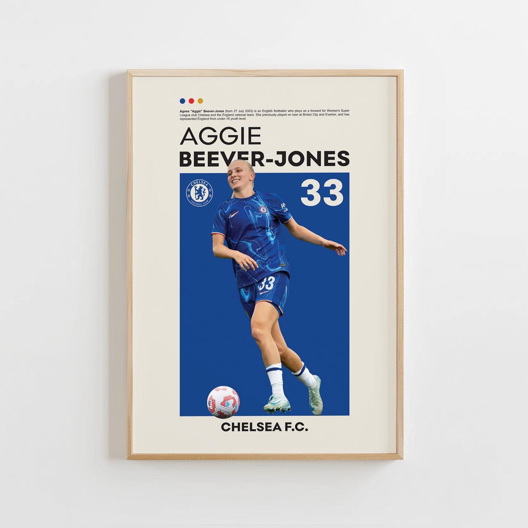 Aggie Beever-jones Poster, Chelsea Poster, Aggie Beever-jones, Print ...