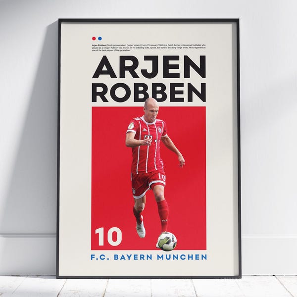 Buy Arjen Robben Online In India - Etsy India