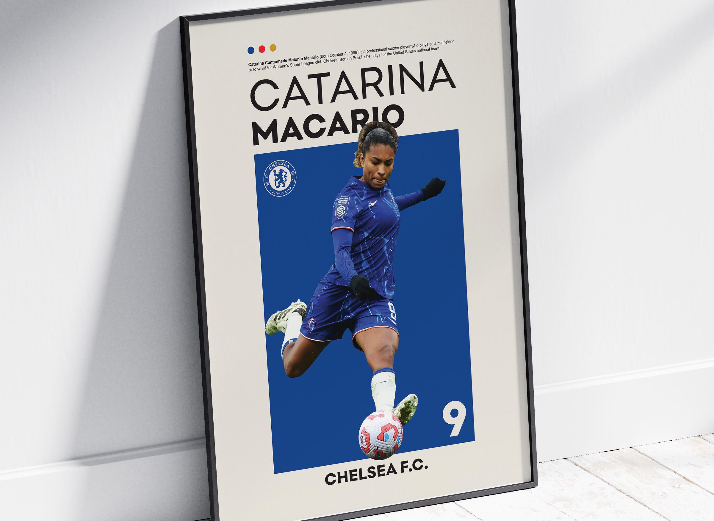 Catarina Macario Poster, Chelsea Poster, Catarina Macario, Print Art ...