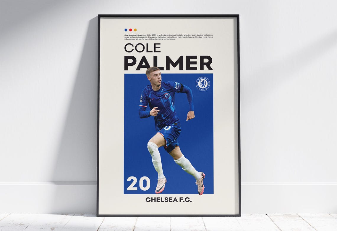 Chelsea Poster Gift Set of 4 Bundle, Chelsea Poster Set of 4, Chelsea ...