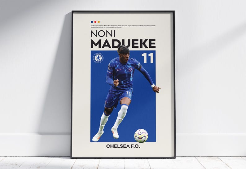 Chelsea Poster Gift Set of 4 Bundle, Chelsea Poster Set of 4, Chelsea ...