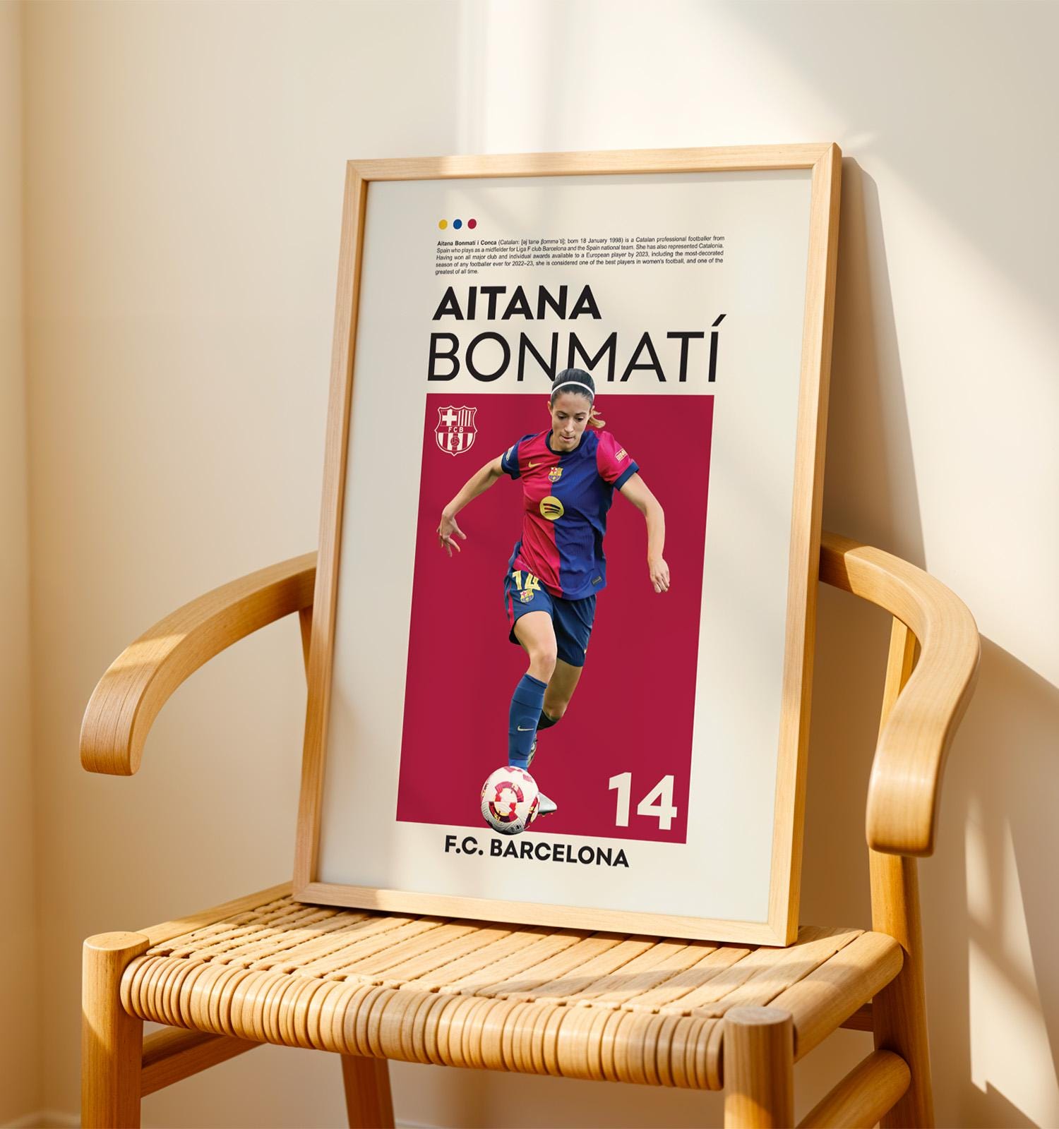 Aitana Bonmati Poster, Barcelona Poster, Aitana Bonmati Print Art, Gift ...