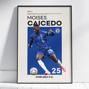 Chelsea Poster Gift Set of 4 Bundle, Chelsea Poster Set of 4, Chelsea ...