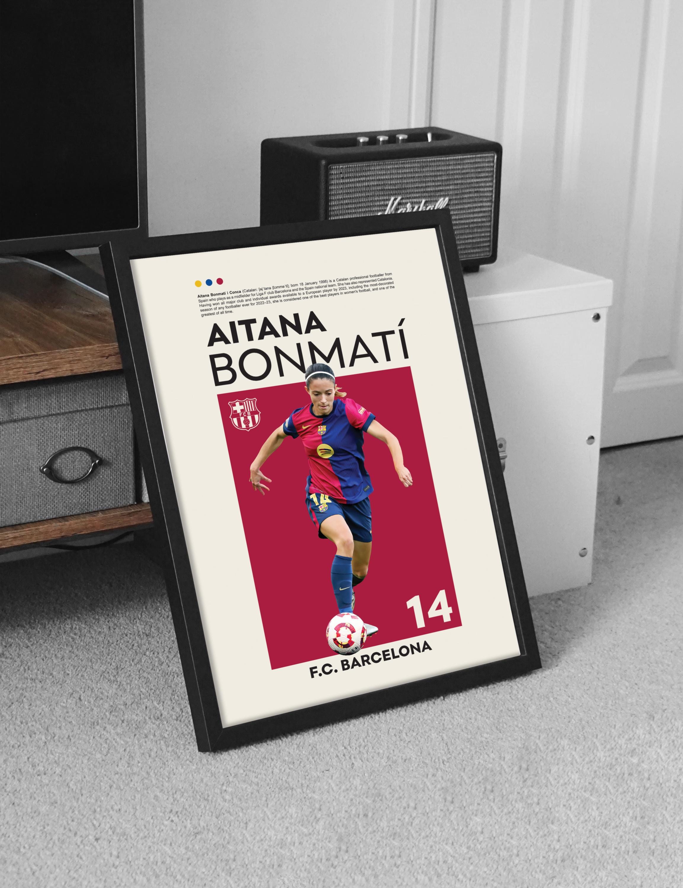 Aitana Bonmati Poster, Barcelona Poster, Aitana Bonmati Print Art, Gift ...