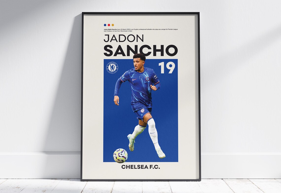 Chelsea Poster Gift Set of 4 Bundle, Chelsea Poster Set of 4, Chelsea ...
