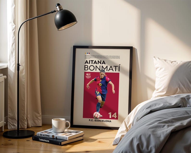 Aitana Bonmati Poster, Barcelona Poster, Aitana Bonmati Print Art, Gift ...