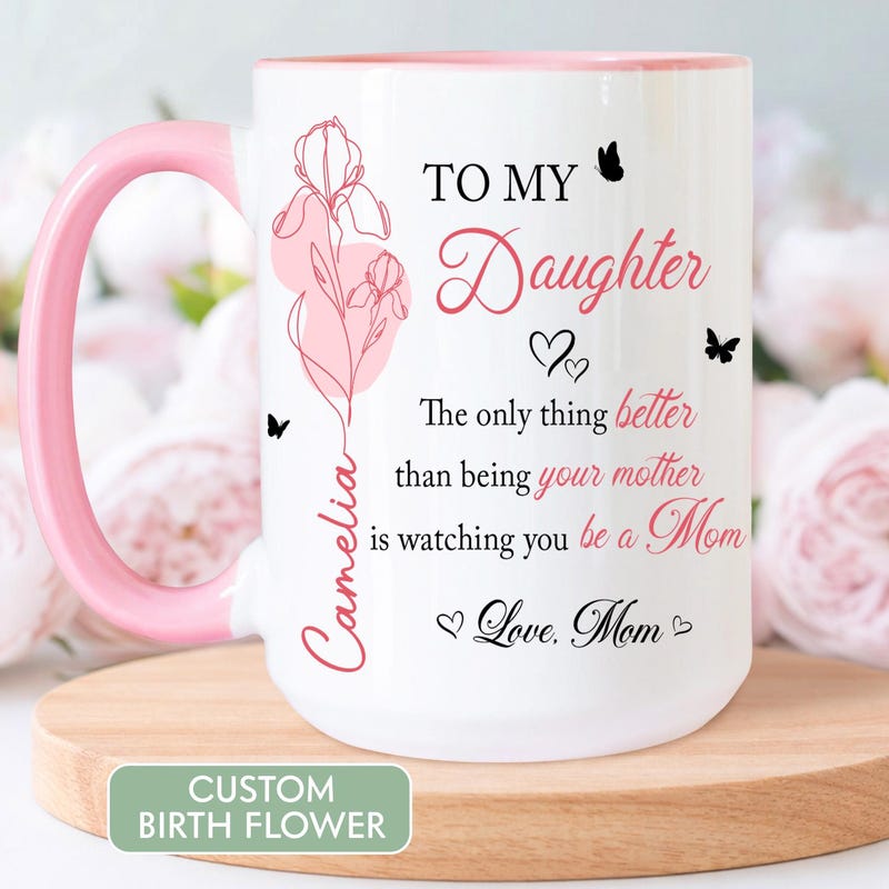 Custom to My Daughter Mug - Etsy