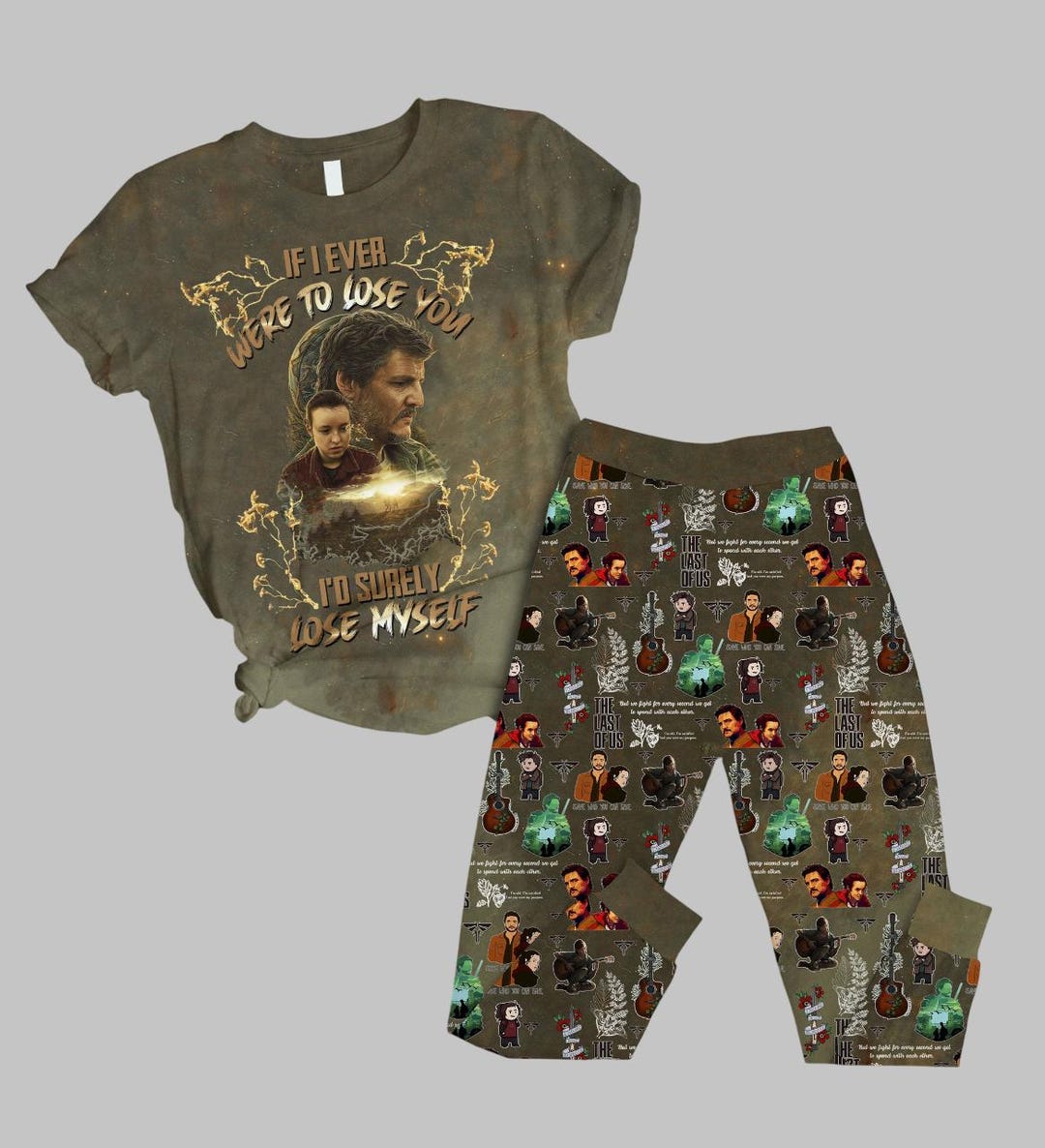 The Last of Us Clicker Zombie Pajamas, the Last of Us Season 2 Pajamas ...