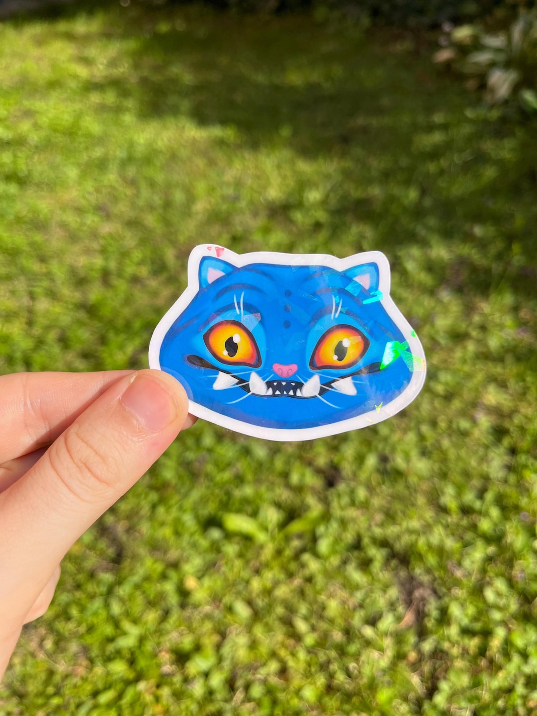 Derpy the Tiger Kpop Demon Hunters | Handmade Custom Vinyl Stickers ...