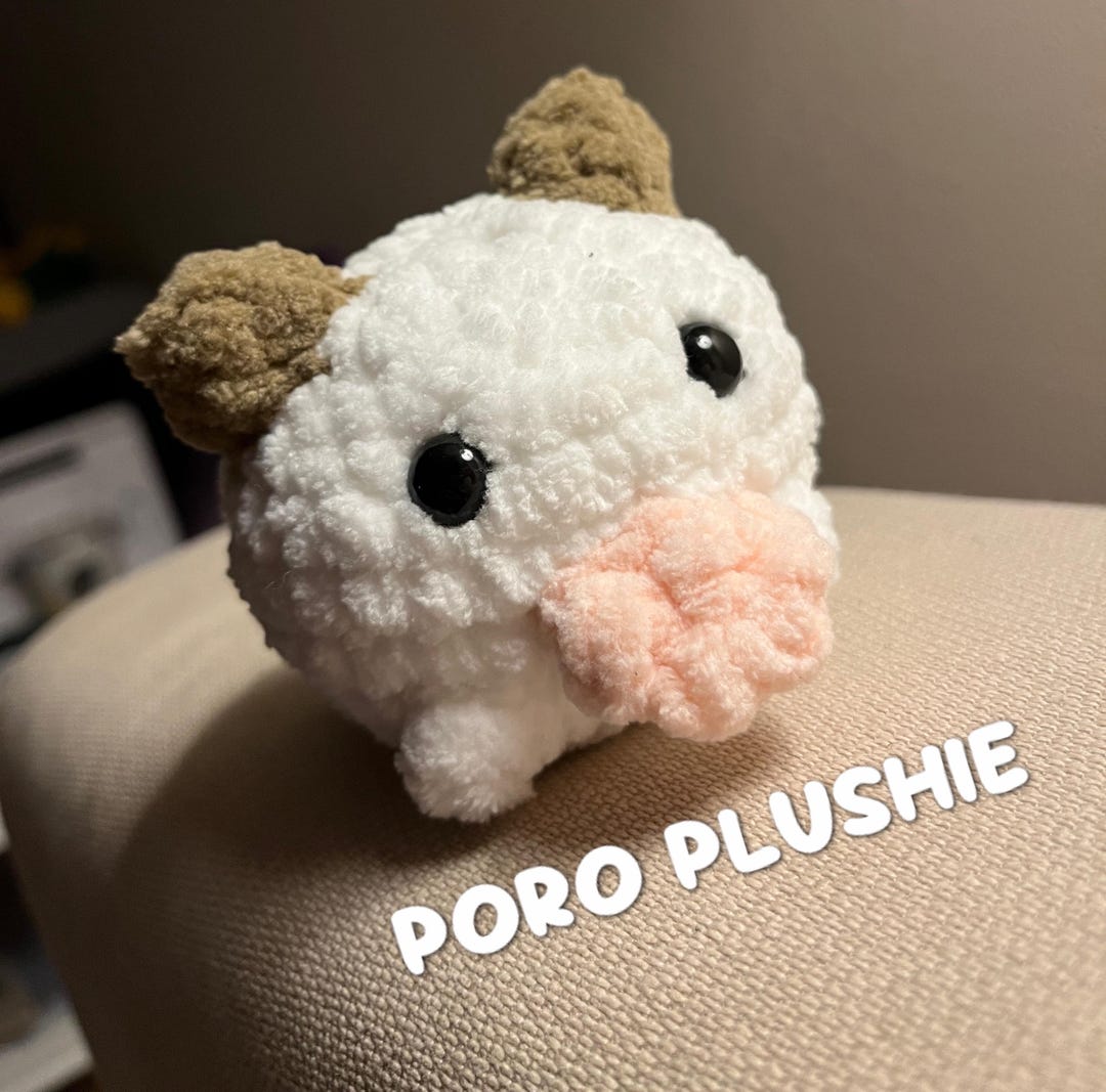 League of Legends Poro Plush, Gif Idea for Gamers - Etsy