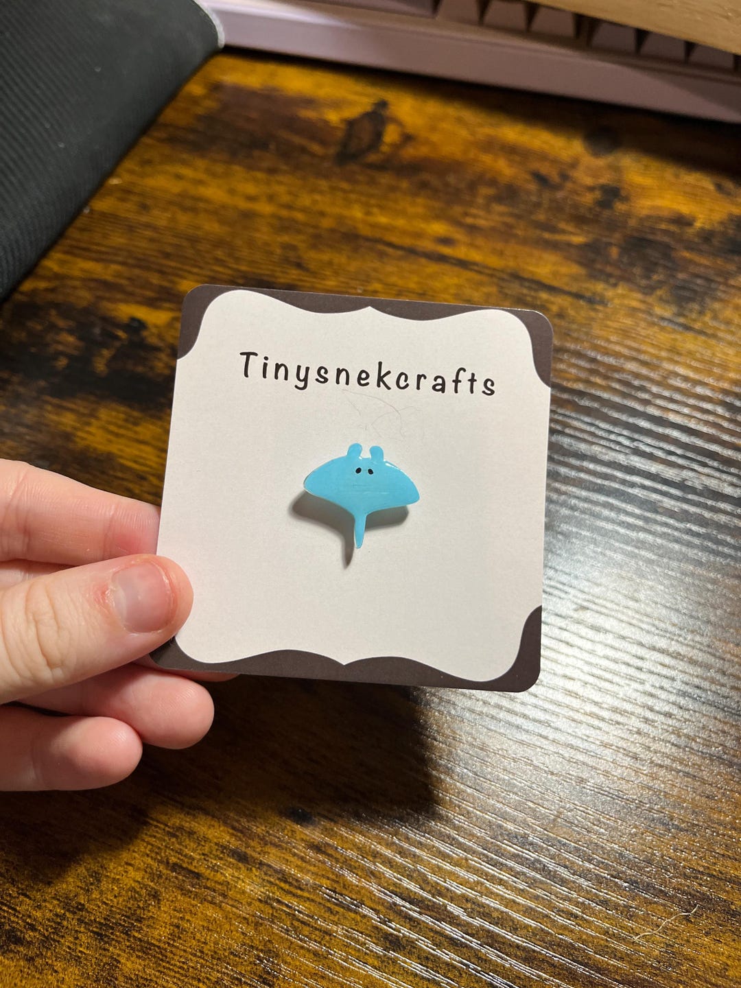 Stingray Manta Ray Pin, Sea Creature Animal Badge Decoration for Your ...