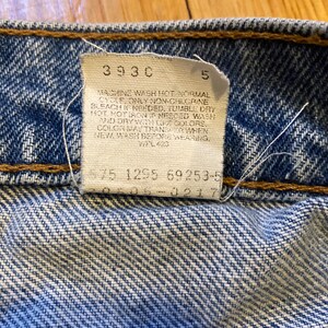 90s Levi's 505 Made in USA W34 L34 Orange Tab - Etsy