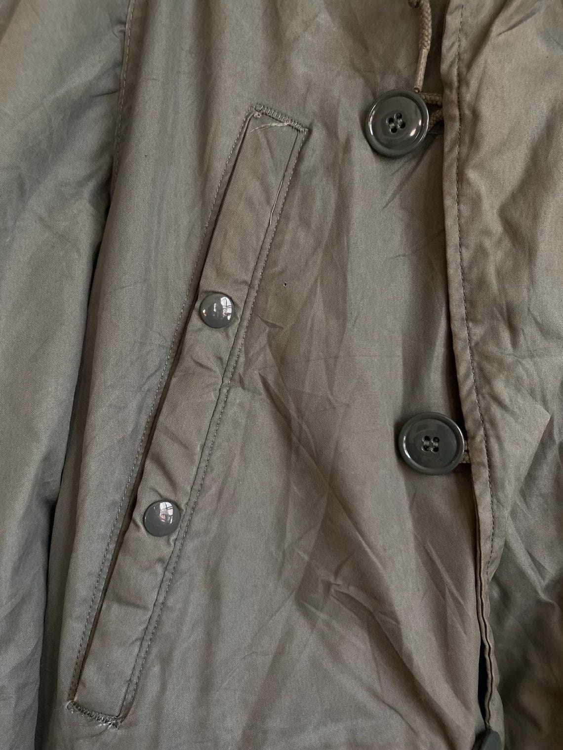 Vintage N3B Hooded Parka Jacket Military USA Made Size Medium - Etsy