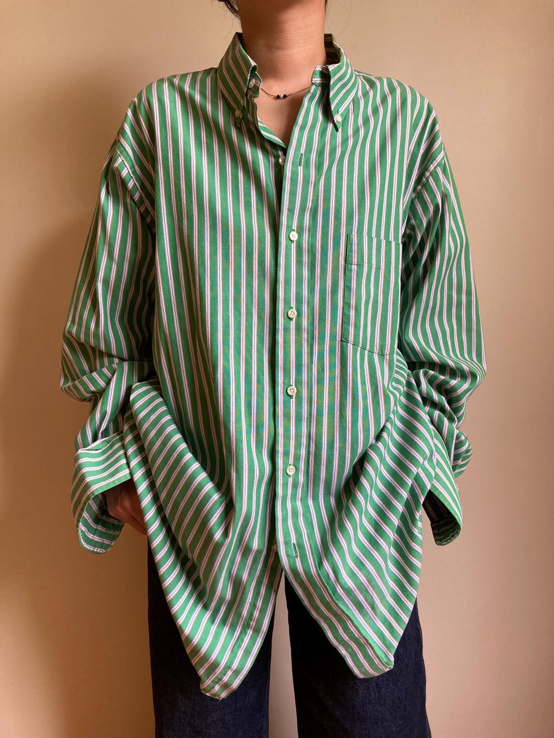 Vintage Arrow Strip Shirt 70s - Etsy