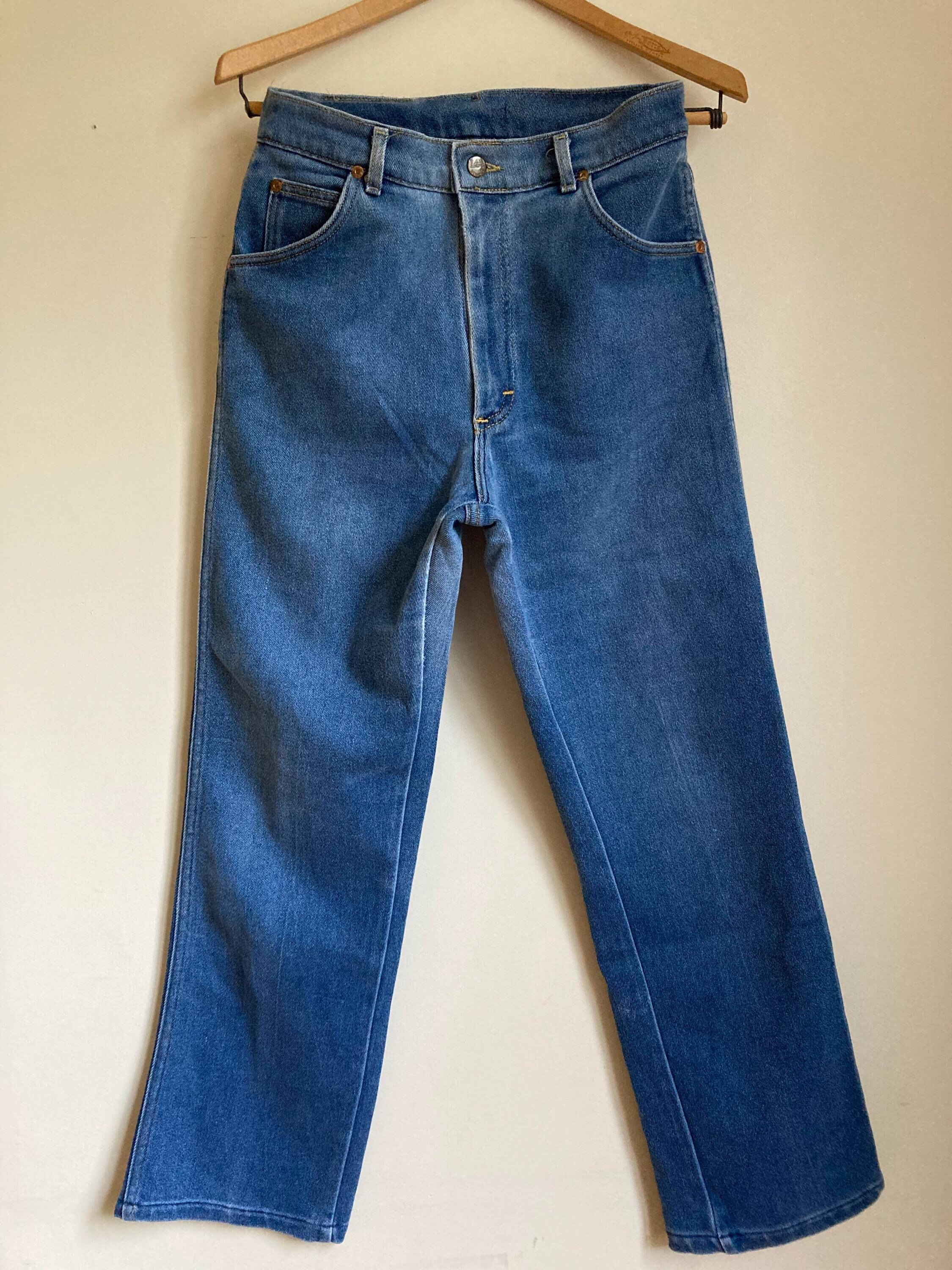 70s Lee Jeans W28 L28 42talon Zip - Etsy 70s Lee Jeans W28 L28 42talon Zip - Etsy
