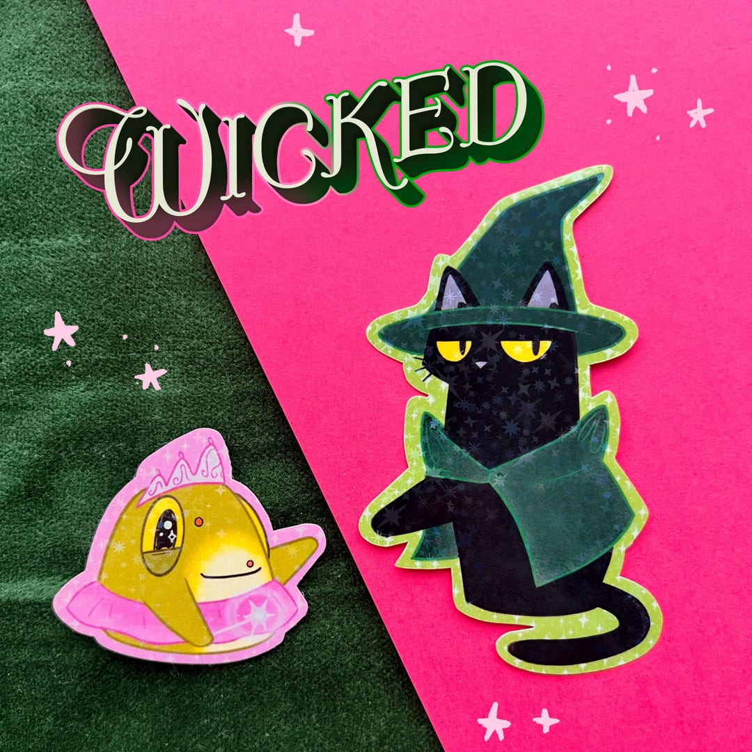 Wicked Sticker Pack - Etsy