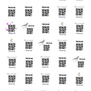 JW QR Codes Stickers - Etsy