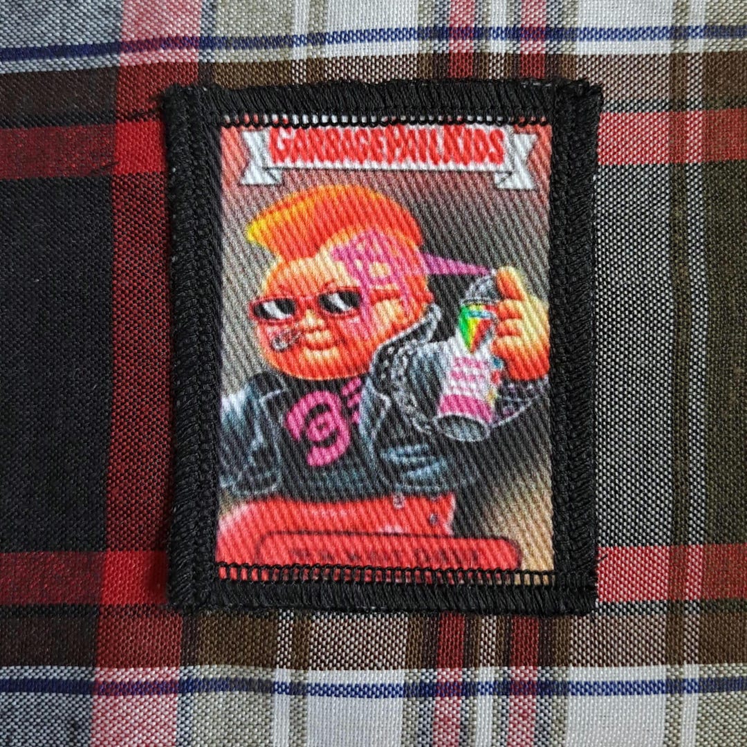 Extra Small Garbage Pail Kids Patch - Etsy