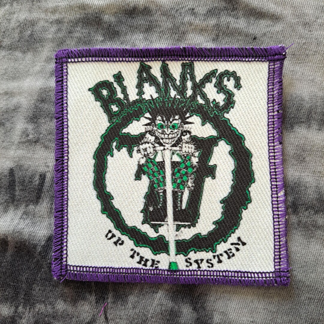 Blanks 77 Patch, Punk - Etsy
