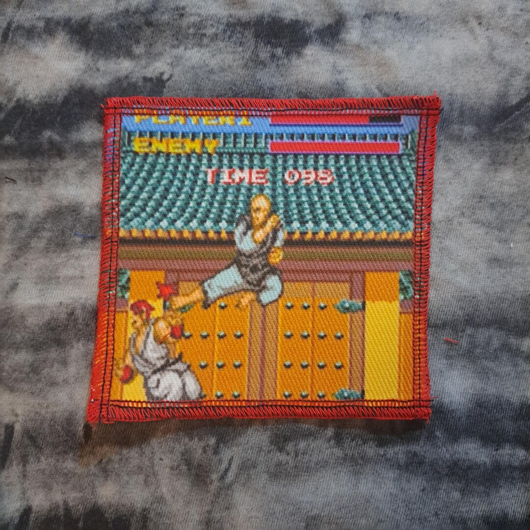 Street Fighter Patch, Game, SNES, Retro - Etsy