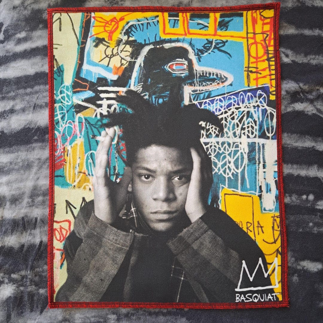 Basquiat Back Patch, Art - Etsy
