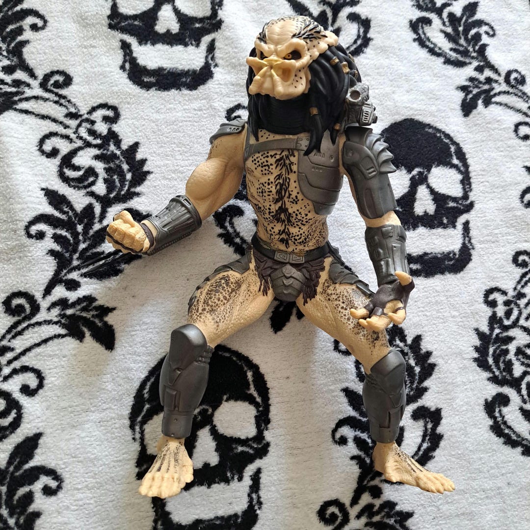 Vintage 1995 Kenner Predator Figure 11" From Set - Etsy