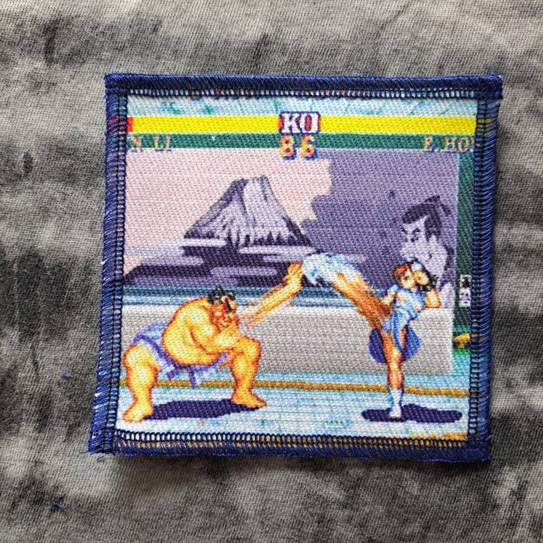 Street Fighter Patch, Game - Etsy