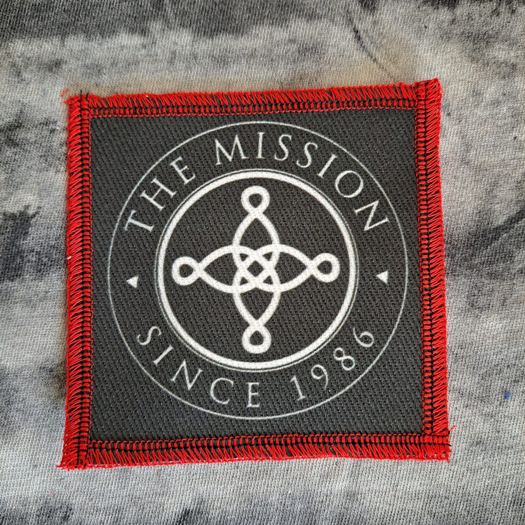 The Mission Patch, Goth - Etsy