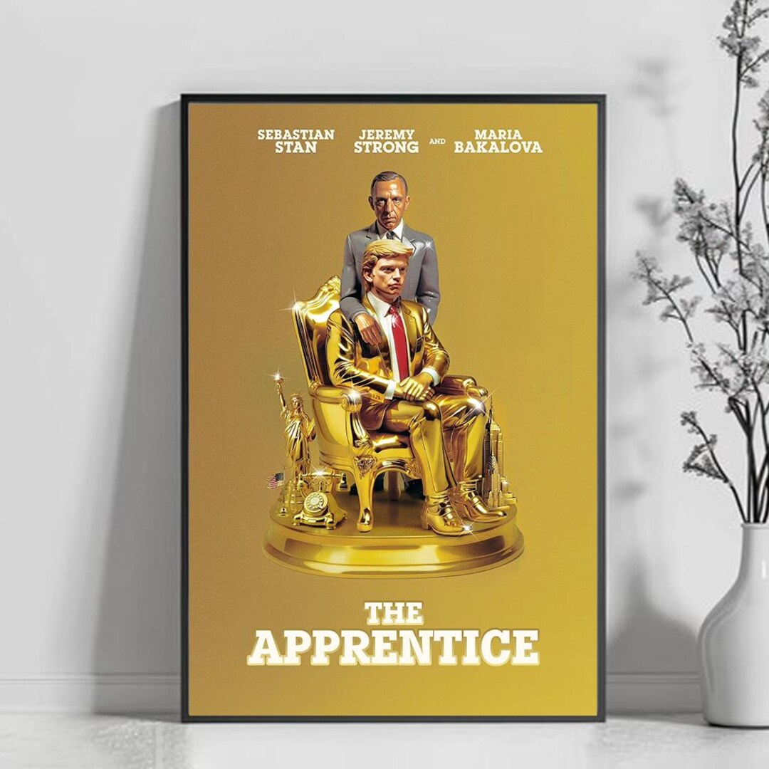 The Apprentice 2024 Movie Poster Art Poster Gift Canvas Movie Poster ...
