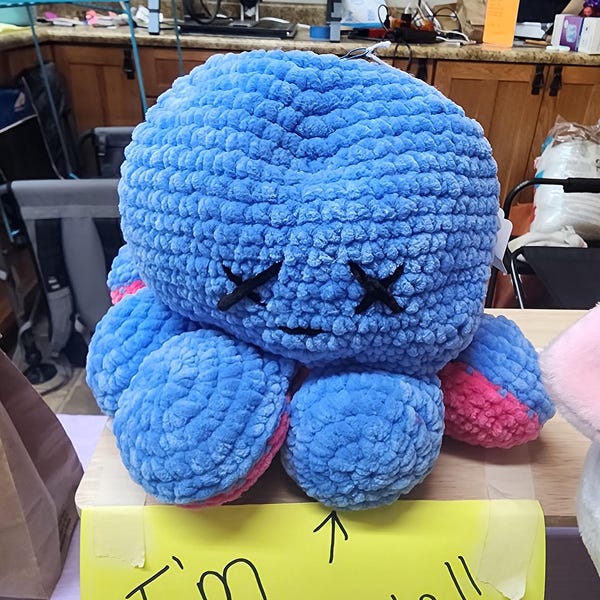 Mood Octopus Plush - Etsy