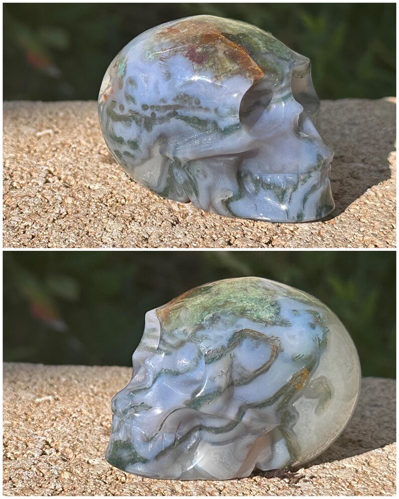 Moss Agate, Rhodonite, Volcano Agate, Ocean Jasper, Agate W/amethyst ...