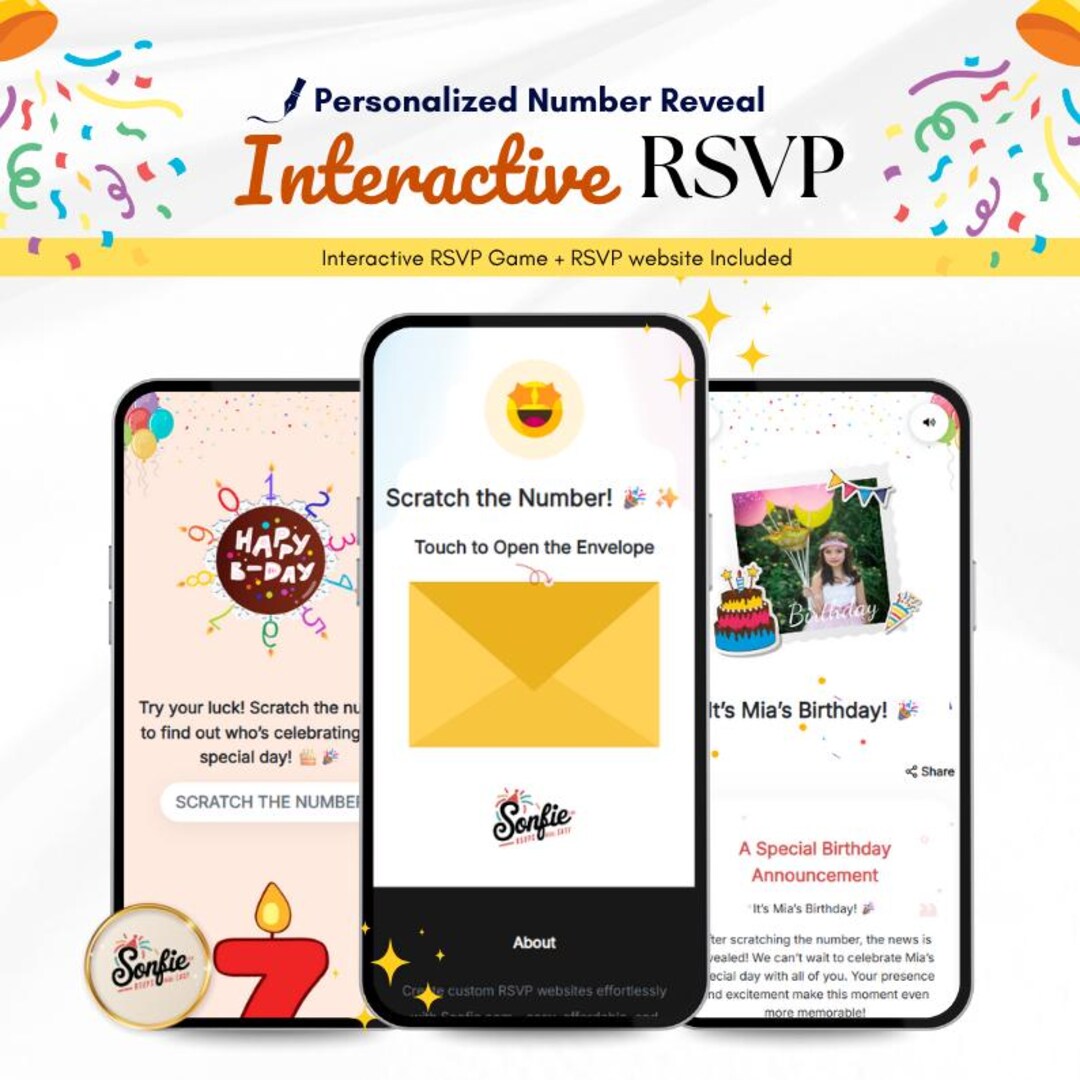 Interactive Birthday Invitation | Celebrate the Milestone With a ...