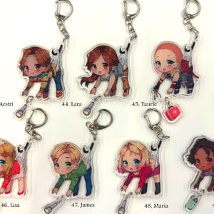 DBD Keychains - Dead by Daylight Survivor Connected Charms - Etsy