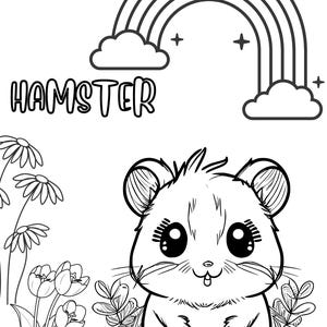 COLORING ANIMAL BOOK - Etsy