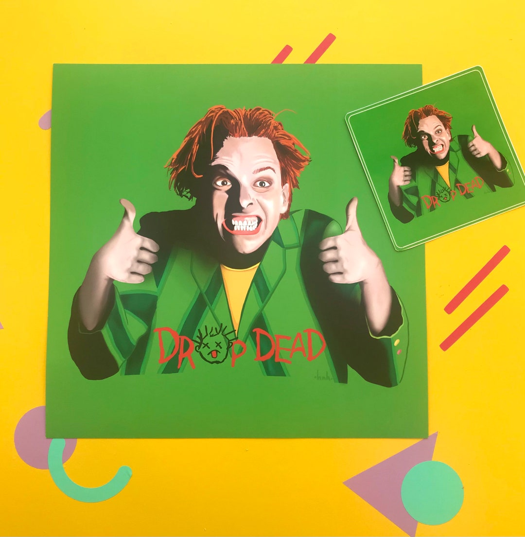 Fred Print and Sticker Set - Etsy