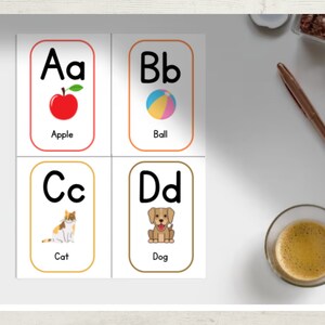 ABC Alphabet Flashcards, Pediatric Occupational Therapy Activity OT SLP ...