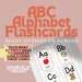ABC Alphabet Flashcards, Pediatric Occupational Therapy Activity OT SLP ...